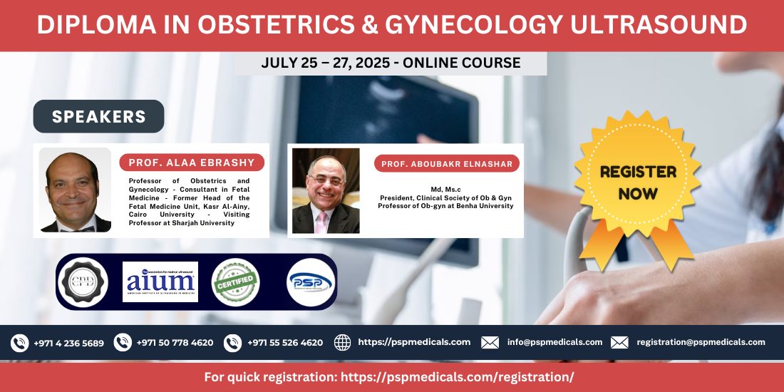 Diploma In Obstetrics & Gynecology Ultrasound – Online - PSP Medicals
